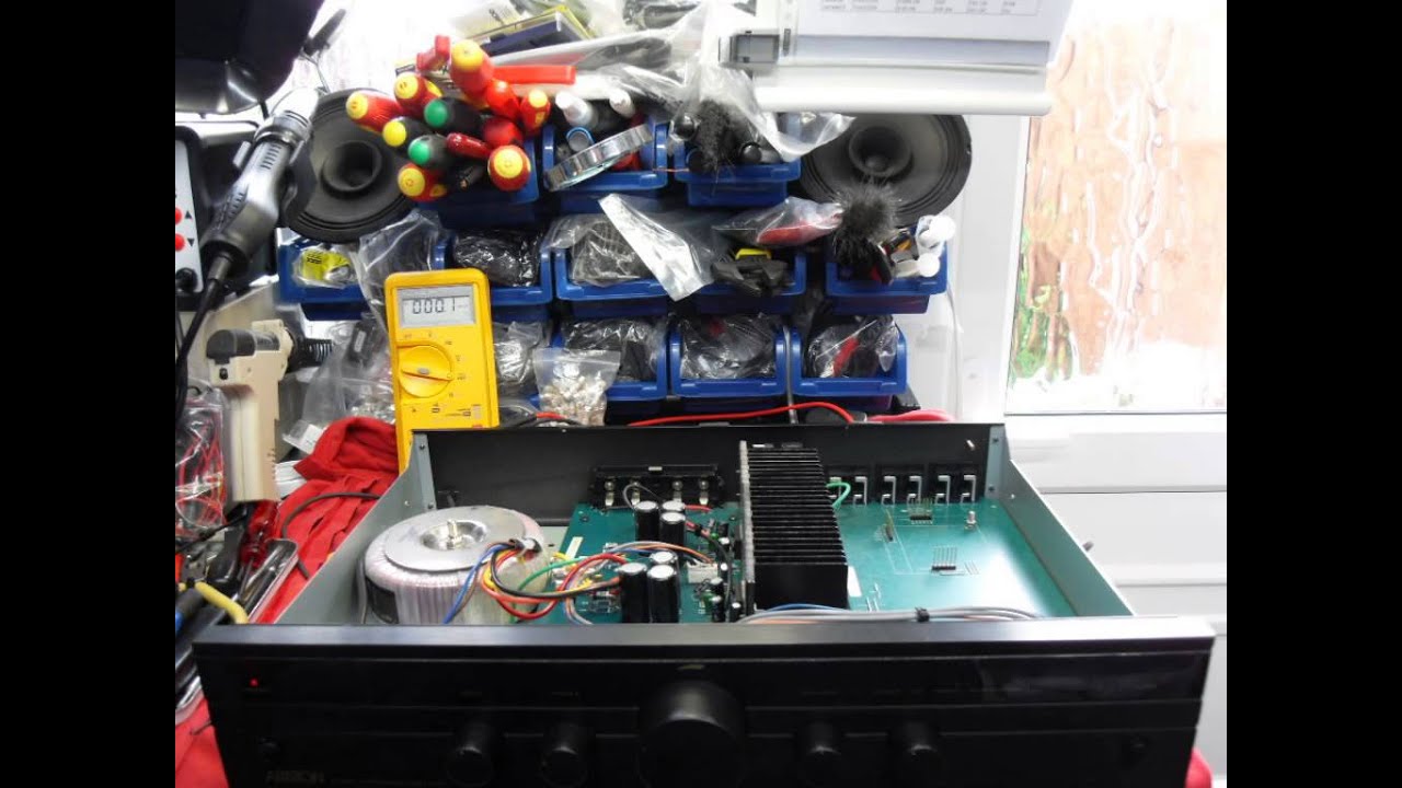 Ariston AX900 Amplifier Repair - YouTube