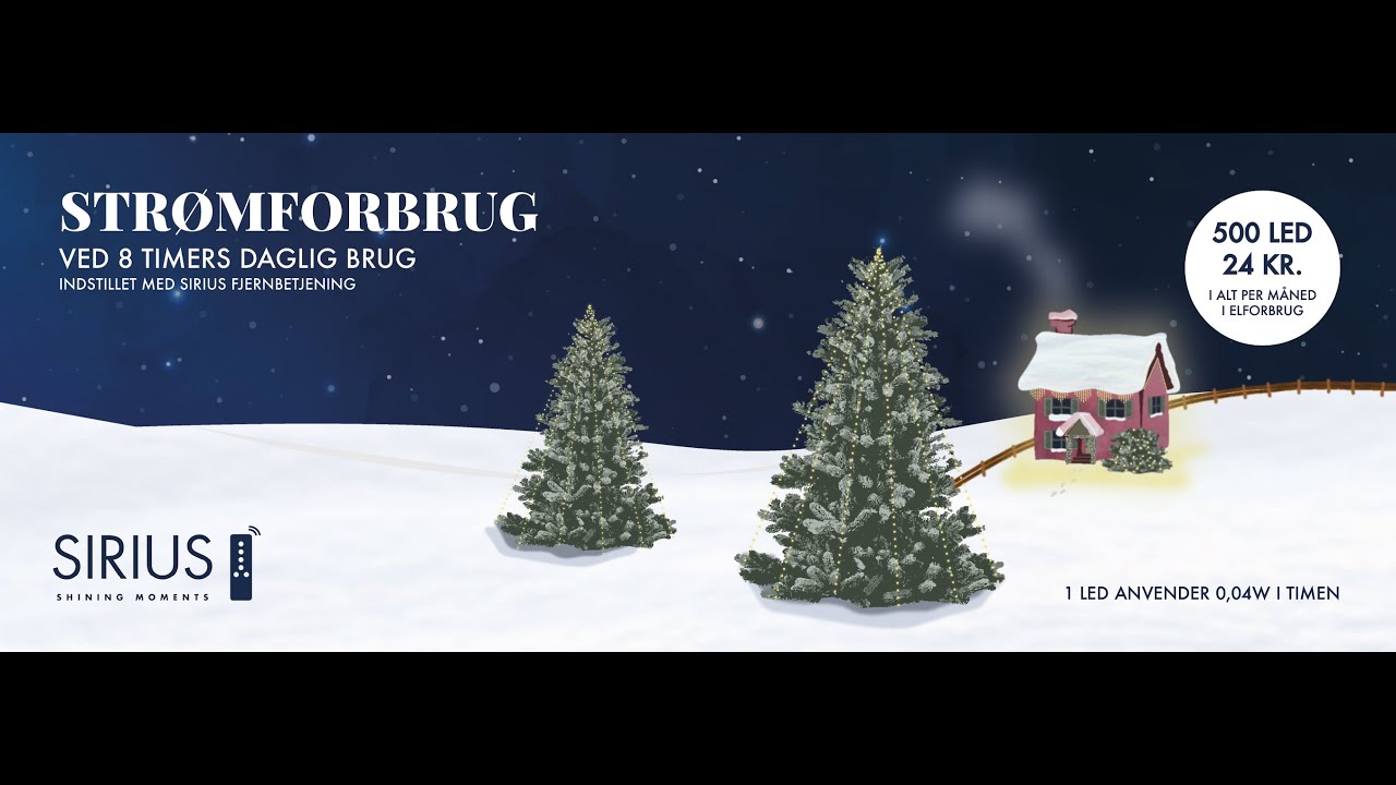 STRØMFORBRUG - med Sirius LED - YouTube