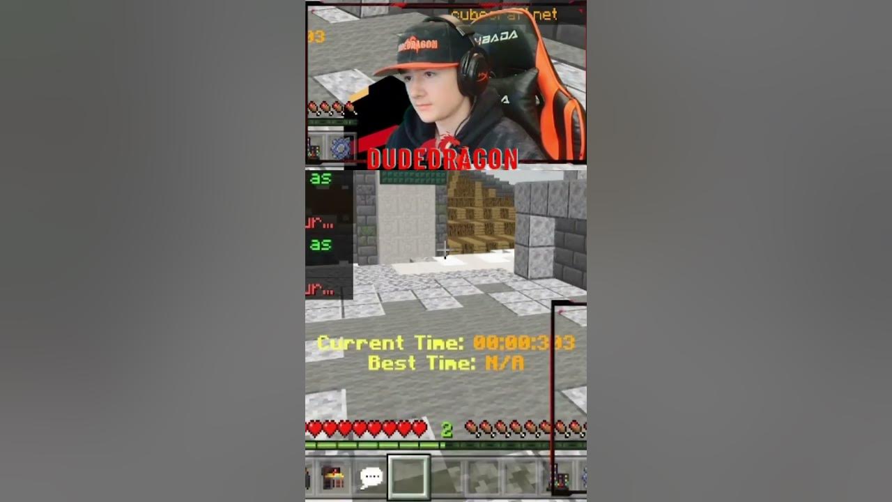 Speedrunning The Fastest Minecraft Parkour Fail World Record Youtube