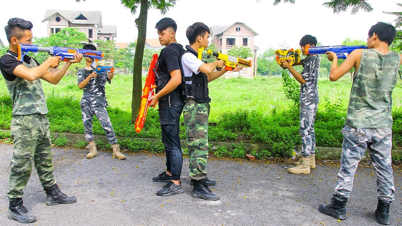 Hihahe Nerf War: S.W.A.T & Army Chief Nerf Battle Emissary & Warrior ...