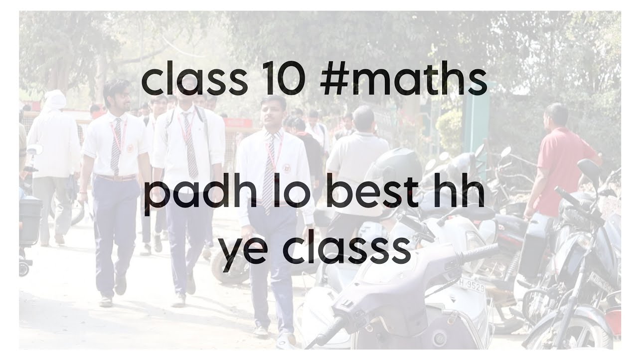 class 10 day 5 live sample paper - YouTube