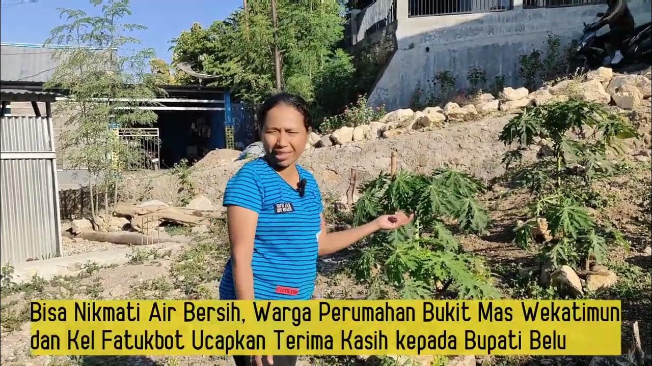Warga Perumahan Bukit Mas Nikmati Air Bersih || #advertising - YouTube