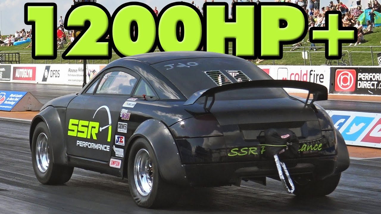 SSR Performance R30T 1227 HP Audi TT runs into the 8s - YouTube