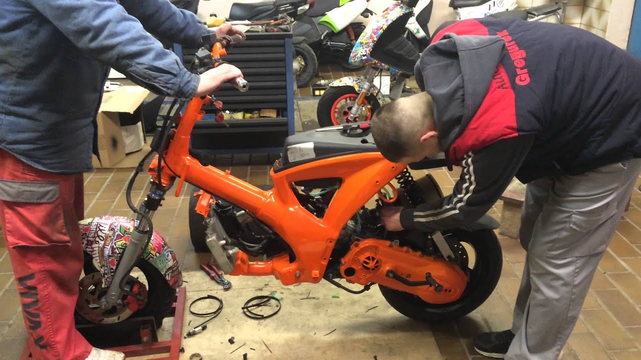 Gilera Ice 186 ccm - first start - YouTube