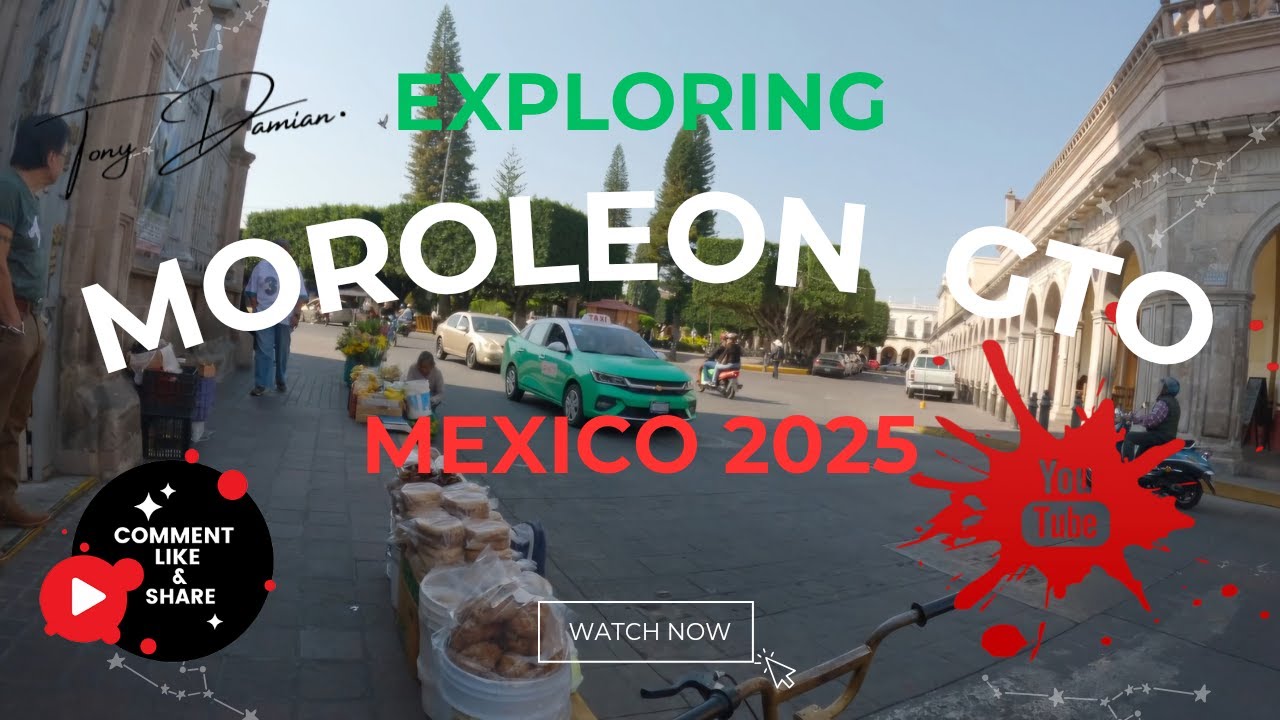 MOROLEON GUANAJUATO 🇲🇽 MERCADO HIDALGO PASEO CENTRO - YouTube