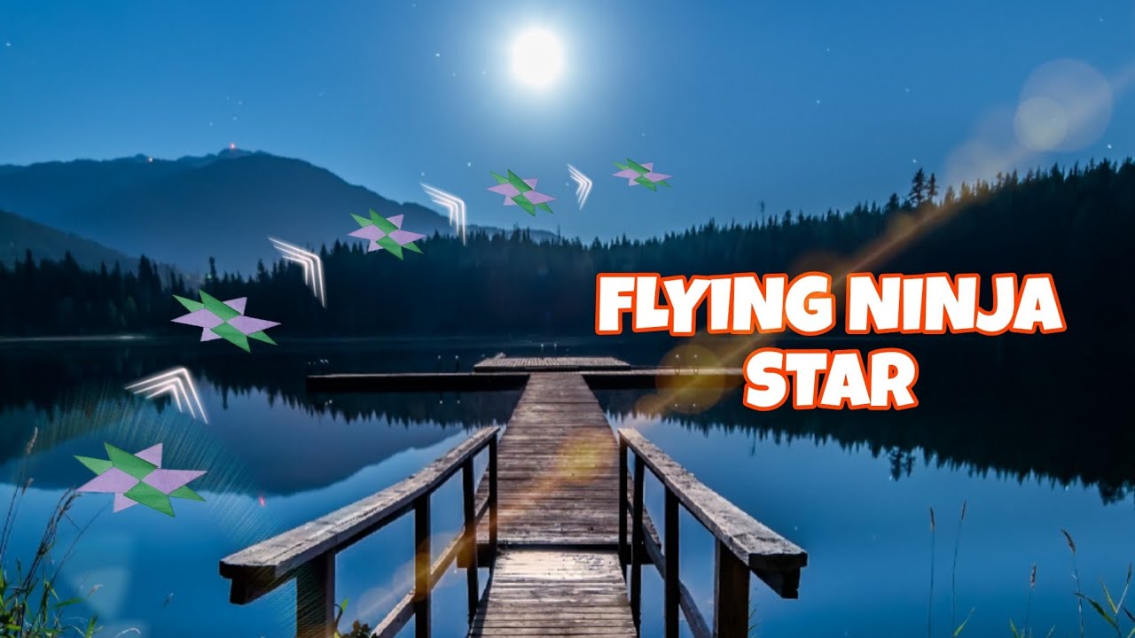 Flying Ninja star, Double Transforming Ninja Star - YouTube