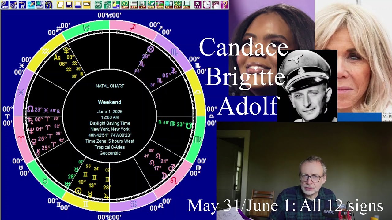 Astrology for the Wkd May 31 2025 ALL 12 SIGNS Macron, Owens - YouTube