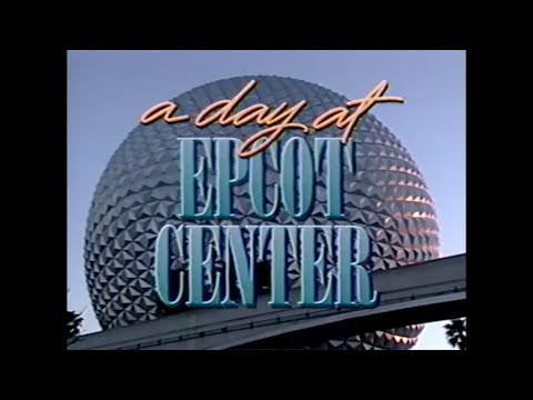 A Day at EPCOT Center 1991 Walt Disney World Resort Florida