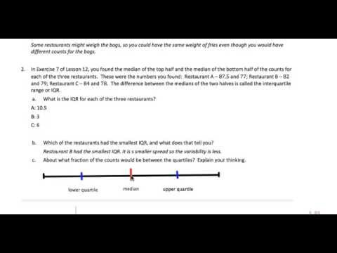Math 6 Module 6 Lesson 8 - YouTube