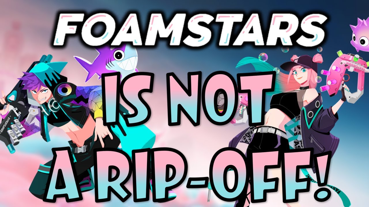 Foamstars is NOT a Lazy Splatoon Rip-Off - YouTube