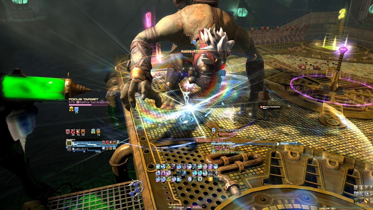 Final Fantasy XIV Alexander Midas Savage clear Duo A5S - YouTube