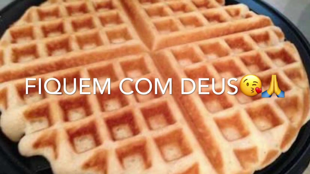 Waffle americano delicioso e super fácil de fazer - YouTube