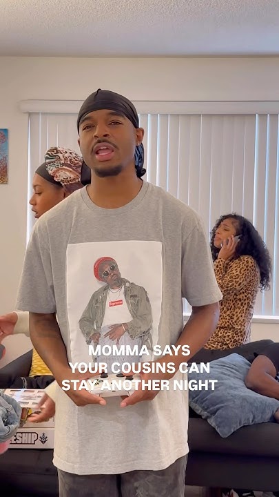 When your mom says your cousins can stay another night #comedy #fun #lol #family - YouTube