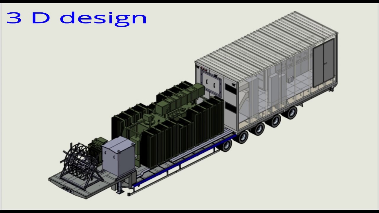 MOBILE SUBSTATION INESING SPA2018 - YouTube