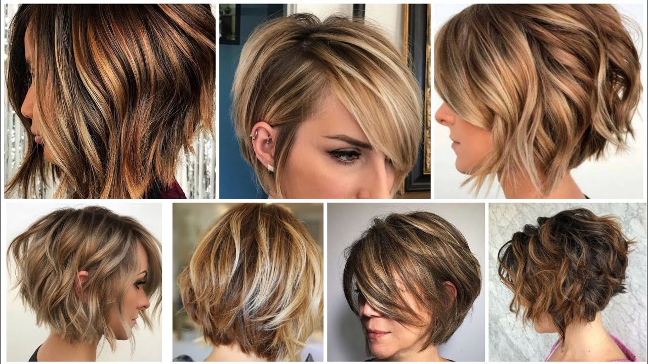 Best TOP 40+ Short length layered Haircuts|| Bob Haircut for women ...