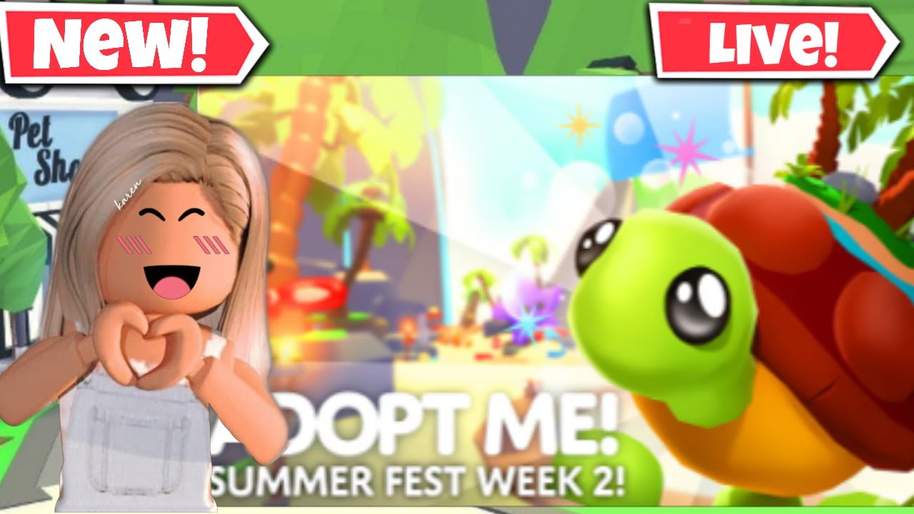 ADOPT ME SUMMER FEST PART 2 LIVE - YouTube