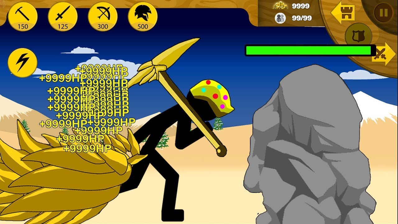 HACK FULL BAG GOLD MINER ATTACK ALL THE MAP - HACK STICK WAR LEGACY ...