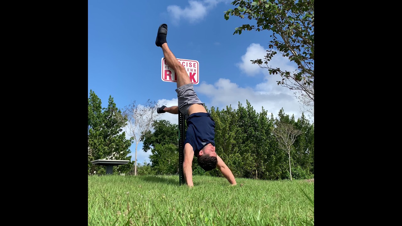 Handstand Irony...Very *EMBARRASSING* - YouTube
