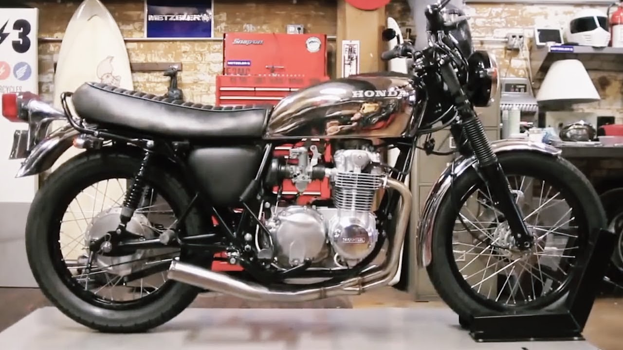 Classic Motorcycle Restoration | Honda CB 550 Four - YouTube