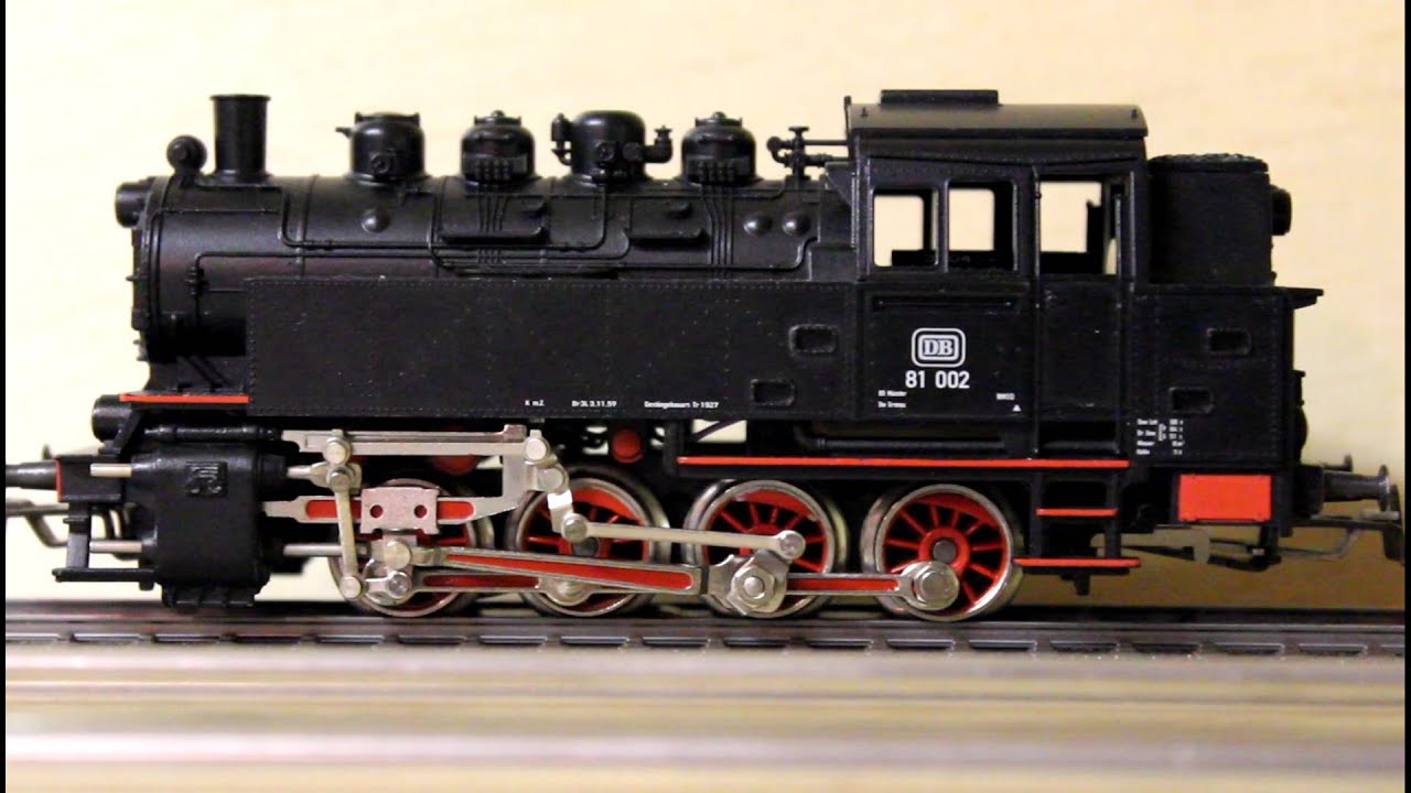 BR 81 mit SB-Antrieb und 5km/h - YouTube