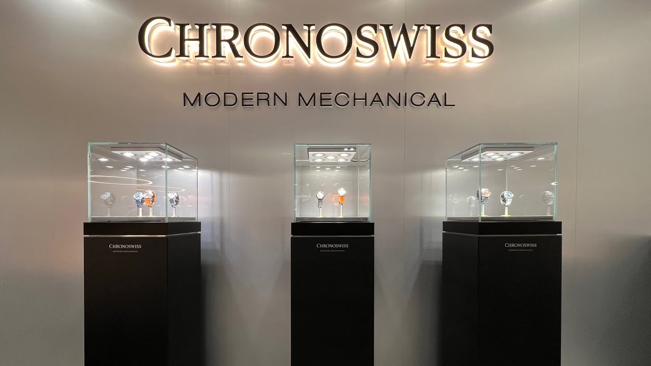 Dietlin’s Rental display cases during Watches & Wonders 2023 ...
