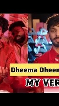 Dheema dheema song my version 🤣😂 #trendingtheeviravadhi #trending #trendingnow #dheemadheema # ...
