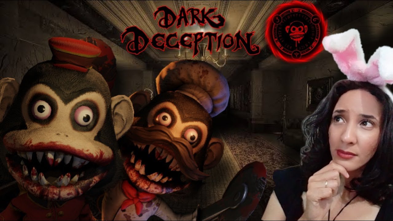 MUITOS MONKEYS ATRÁS DE MIM!!! - Dark Deception / Ep. 1 - YouTube