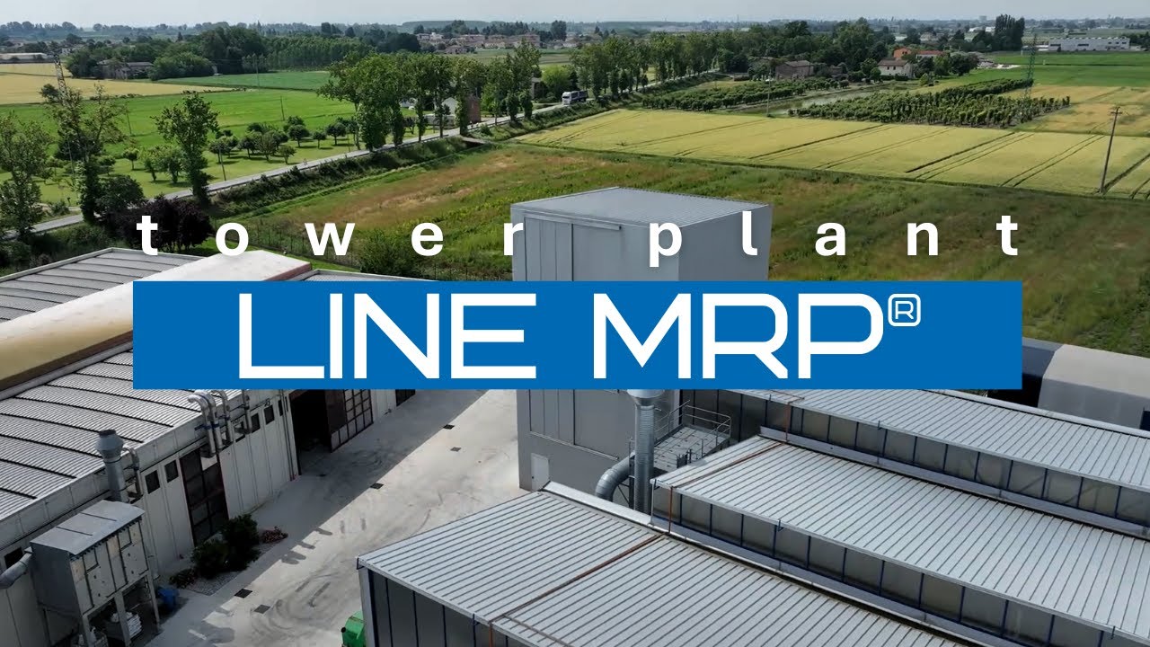 ♻️ Line MRP® Tower Plant – The smart way to recycle multiple materials ...