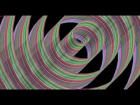 Delta Fractal Fantasia [Python + Math = Art] with Solfeggio 432hz - YouTube
