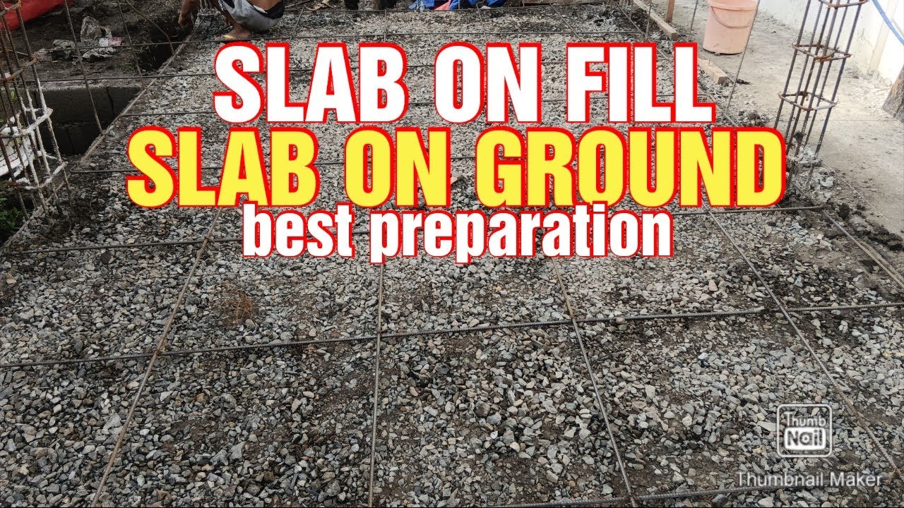 Slab on fill/Slab on GRADE ganito namin gawin panuodin Yung mga dapat ...
