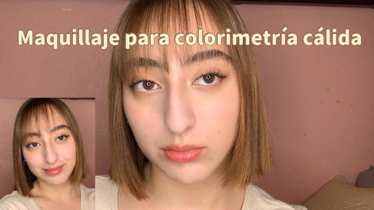 Maquillaje para colorimetria cálida (Peachy Makeup) - YouTube