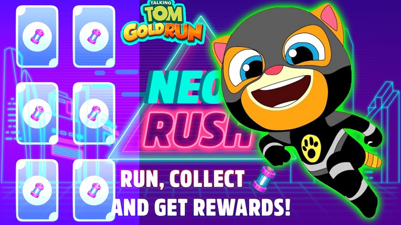 LUCKY CARDS TALKING TOM GOLD RUN Super Ginger Run, colliect and get ...