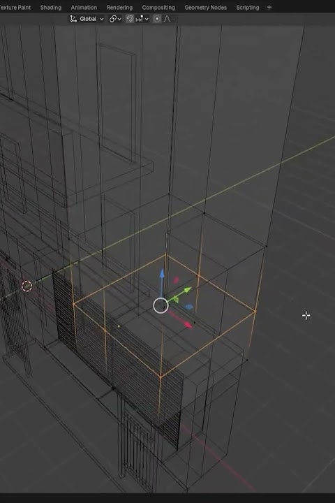 Modeling windows of Japanese house#blender3d #3dmodeling # ...
