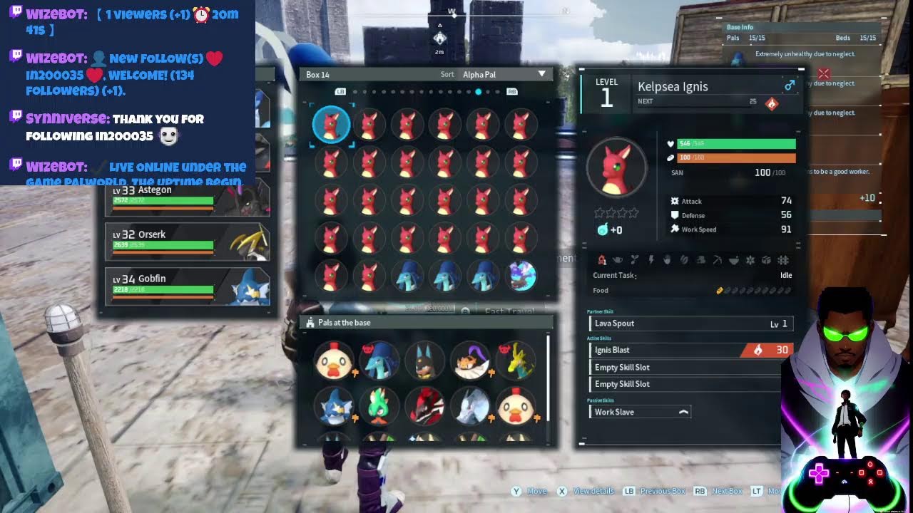 ITS THE JOURNEY!!! PALWORLD CHRONICLES!!! SLIDERS RETRIBUTION GAMING ...