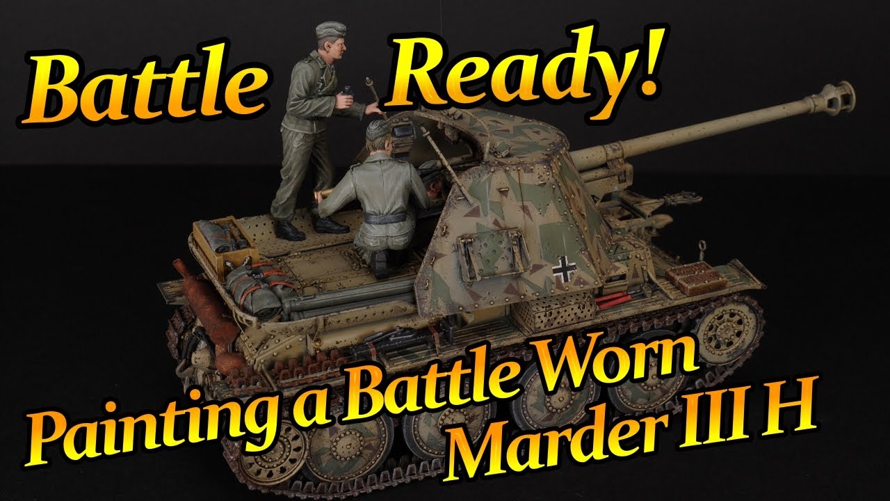 Battle Ready: Creating a Battle Worn 1/35 Marder III - YouTube