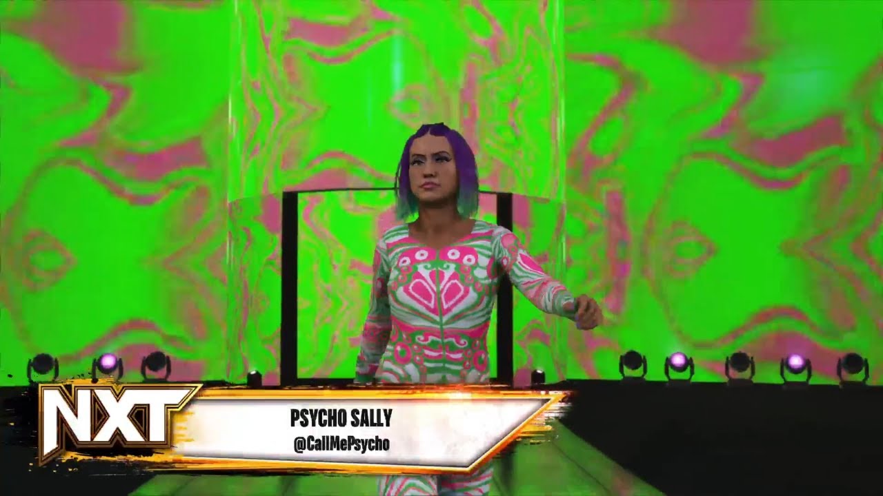 WWE2K24 MYRISE UNLEASHED GAMEPLAY - PSYCHO SALLY - YouTube