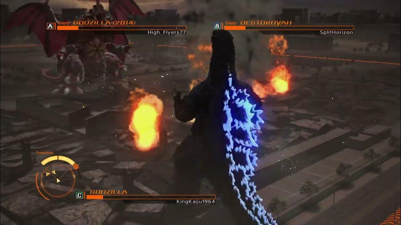 Godzilla PS5 Online Battles: Godzilla vs Destoroyah vs Godzilla 2014 - YouTube