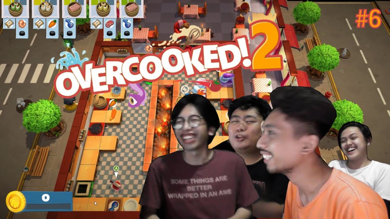 DIMSUM IN BONUS LEVEL? KEVIN 4 - overcooked 2 eps 6 - YouTube