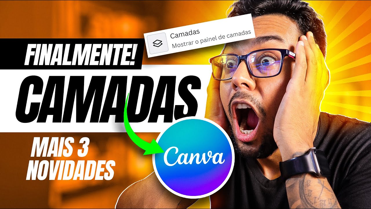[🚨FINALMENTE!] CAMADAS NO CANVA e outras 3 Novidades - YouTube