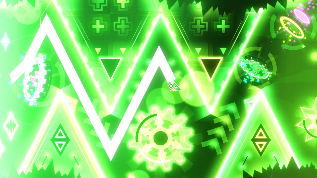 [4K] Verdant Landscape RTX=ON — Geometry Dash - YouTube