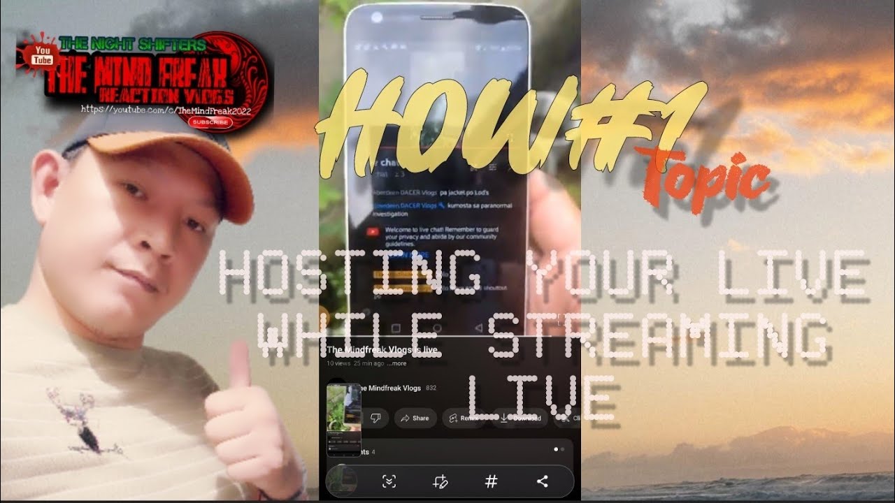 HOW TO HOST IN YOUR CHANNEL WHEN YOU ARE IN LIVE STREAMING - YouTube