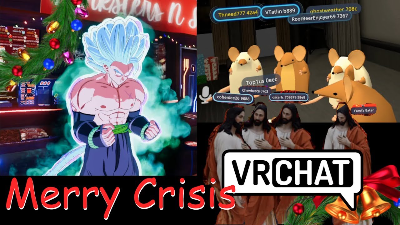 Drunk in VrChat - 9 - A Very VRChat Christmas - #vrchat - YouTube