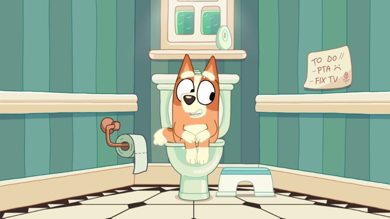 One of Bluey's most funny moments. One Man Went to Mow BRAND NEW ...