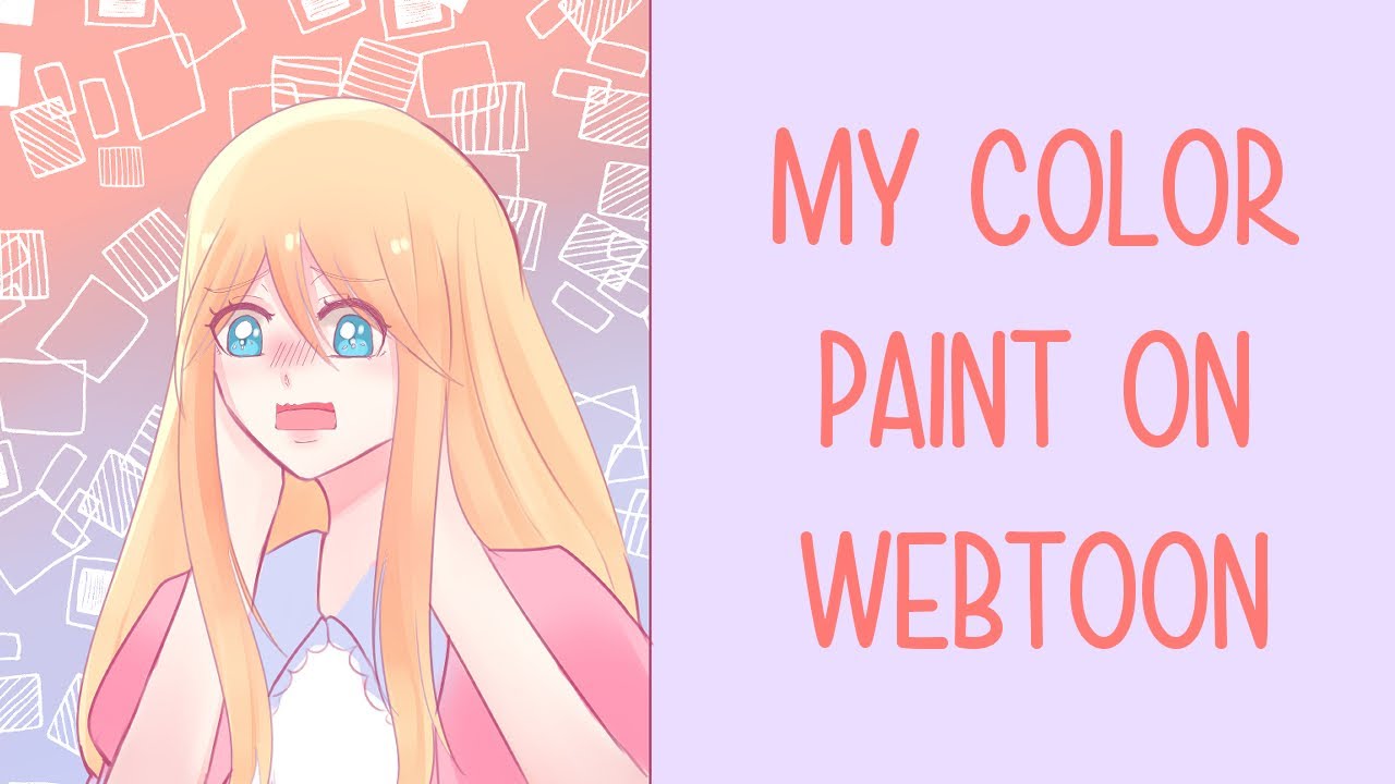[Speed Paint] How I Color Painting on webtoon - YouTube