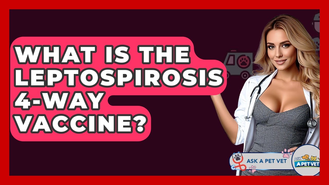 What Is The Leptospirosis 4-way Vaccine? - Ask A Pet Vet - YouTube