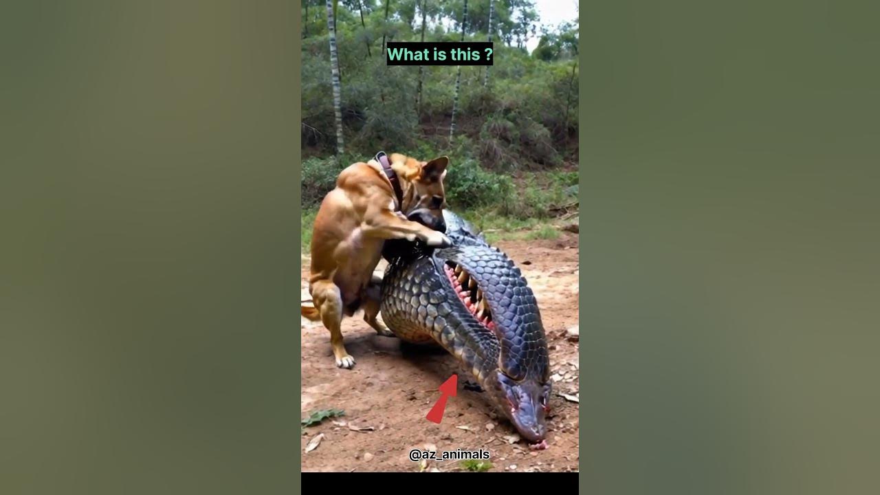 Dog vs Giant Worm #shorts #short #viralvideo #fyp #video #shortvideo # ...