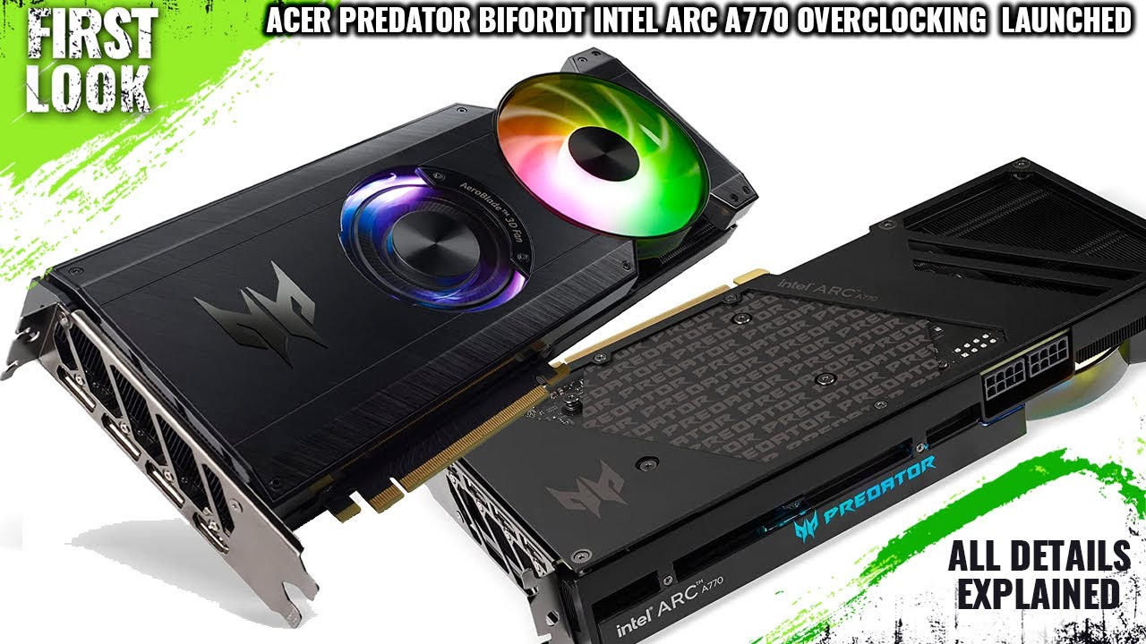 Acer Predator BiFrost Arc A770 Predator 16GB Custom GPU Launched ...