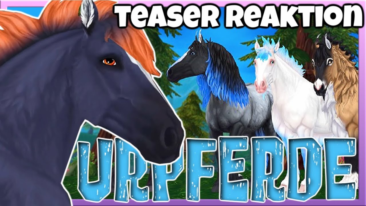 EMBERMANE 🧡 & weitere jorviksche URPFERDE 🦄 Star Stable Teaser Reaktion ...