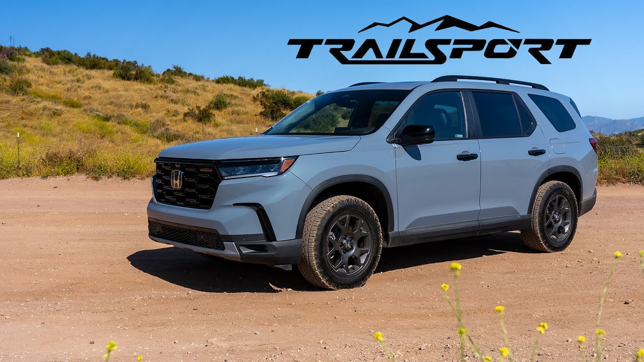 Honda Pilot TrailSport: Massively Improved Trail Hauler! - YouTube