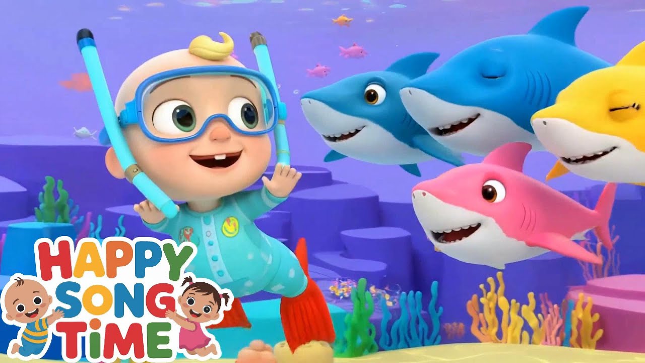 Baby Shark Dance | Happy Song Time - Nursery Rhymes & Kids Songs - YouTube
